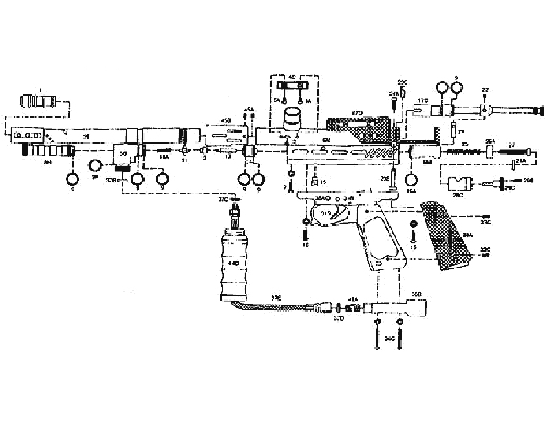 Kingman Spyder TL Parts and Diagram – TippmannParts